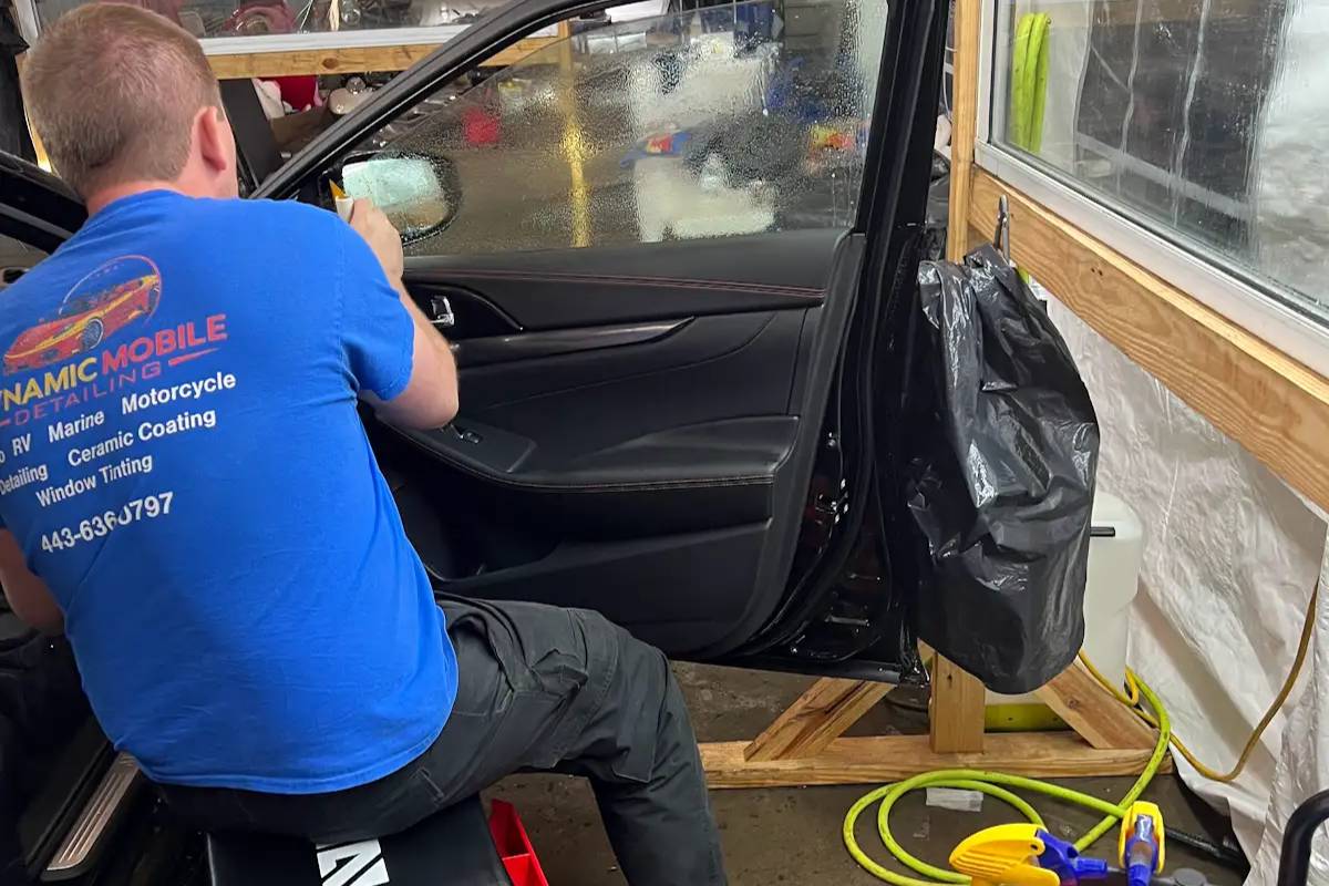 The Process Of Professional Window Tint Installation